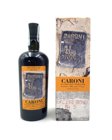 Rum Caroni 2000 Single Cask #R4002 Heavy rum 17 years old Eataly 68,4 ...